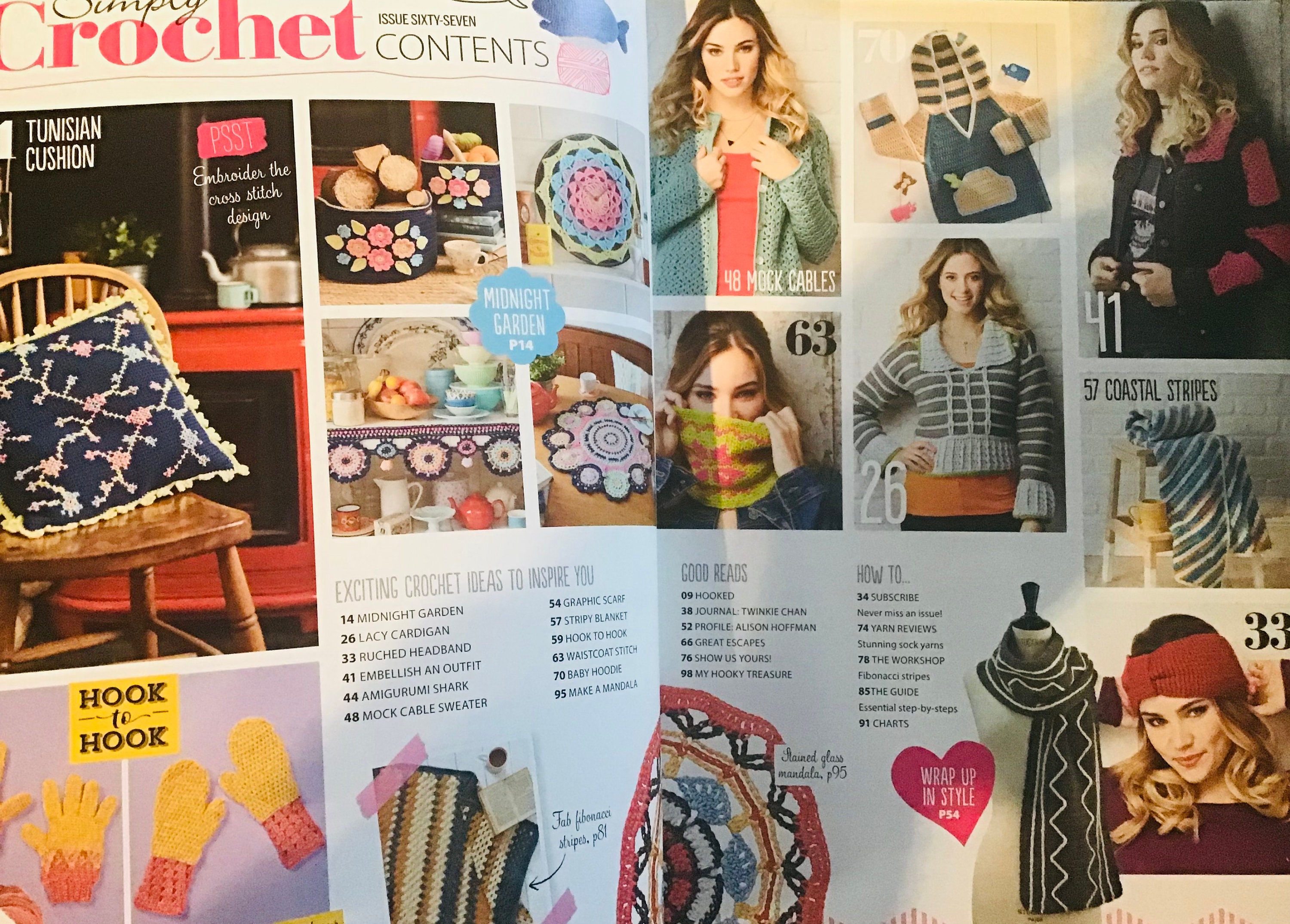 Simply Crochet Magazine Patterns Issue 67 - 24 Patterns - Blanket ...