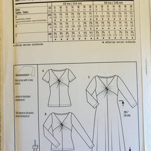 Sewing Pattern Burda 6911 Women’s Dress & T-shirt Size 8-10-12-14-16-18 ...