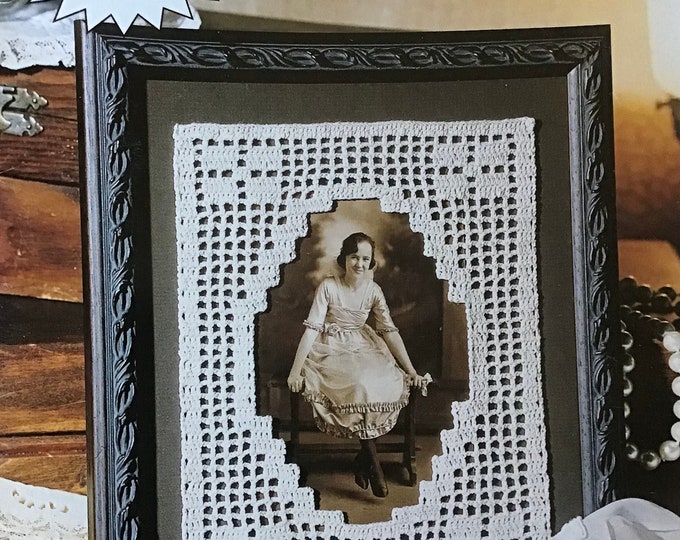 Crochet Pattern - Filet Crochet - Filet Family Name Wall Hanging Doily ...