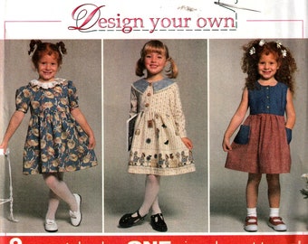 Sewing Pattern Simplicity 7838 Vintage Toddler's Pajamas, Size 1/2-1 ...