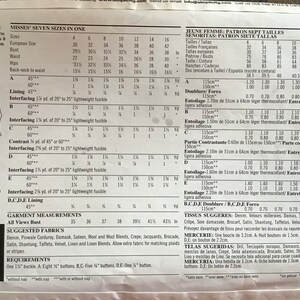 Sewing Pattern New Look 6914 Women's Vest Size 4-16 - Bust 29.5-30.5-31 ...