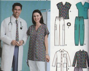 Scrub Jacket Pattern - Etsy