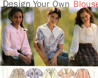 Sewing Pattern Burda 9816 Girls Shirt, Size 7-12, Uncut - Etsy