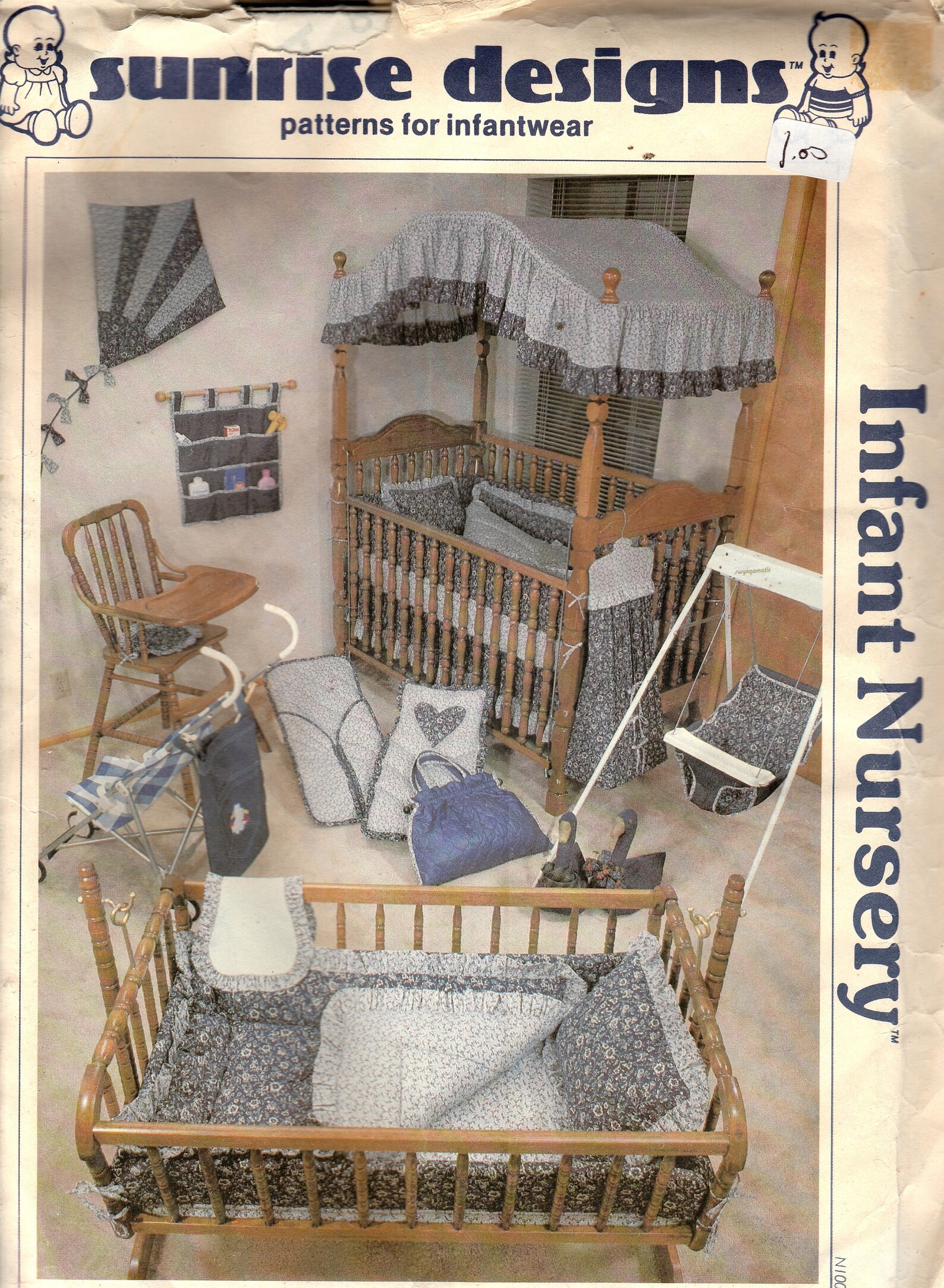 Sewing Pattern Sunrise Designs Infant Nursery, One Size, Uncut - Etsy