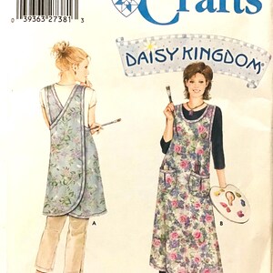 Sewing Pattern Simplicity 5201 Women’s Apron Size in 2 Lengths S-M-L-XL ...