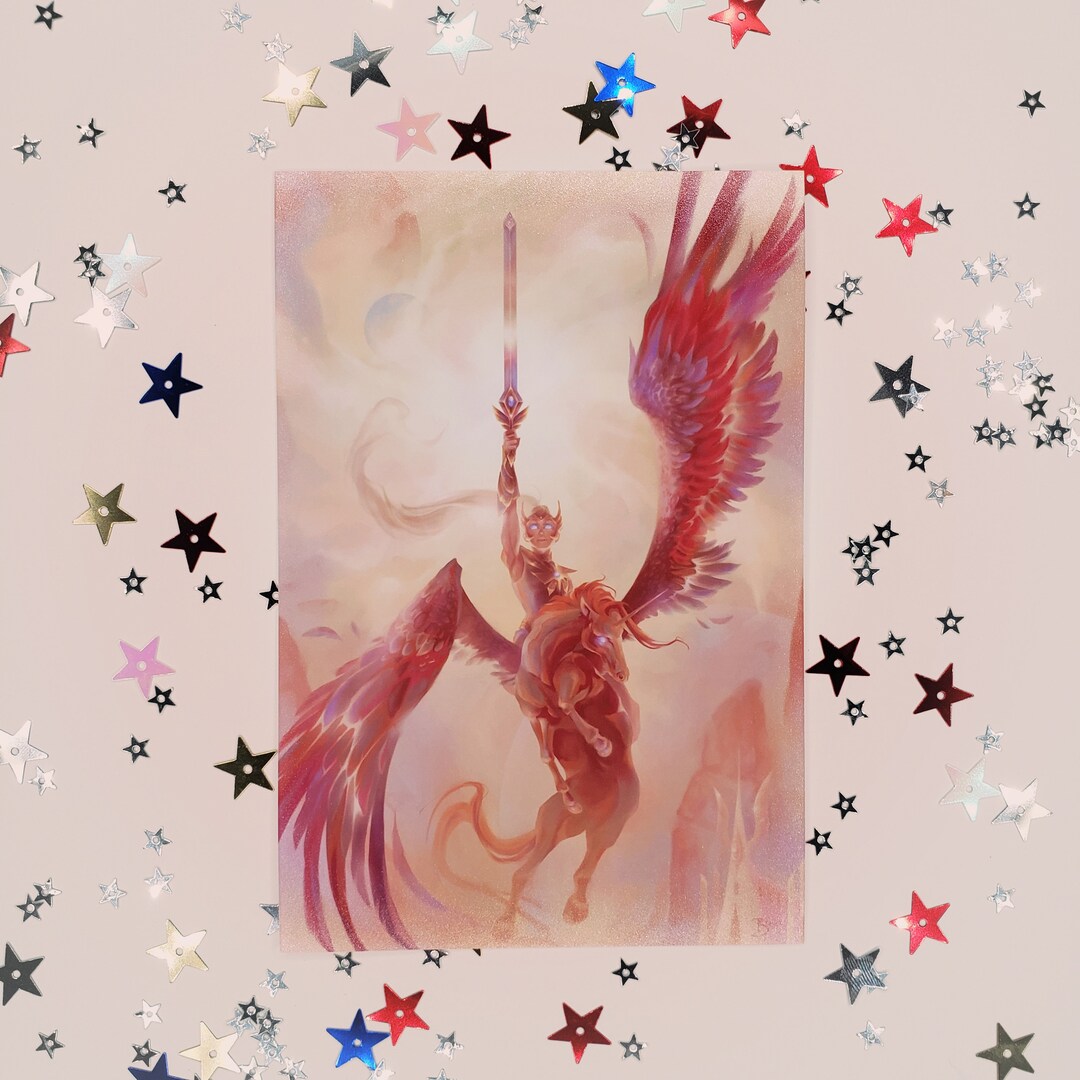 Adora and Swiftwind She-ra 4x6 Print - Etsy