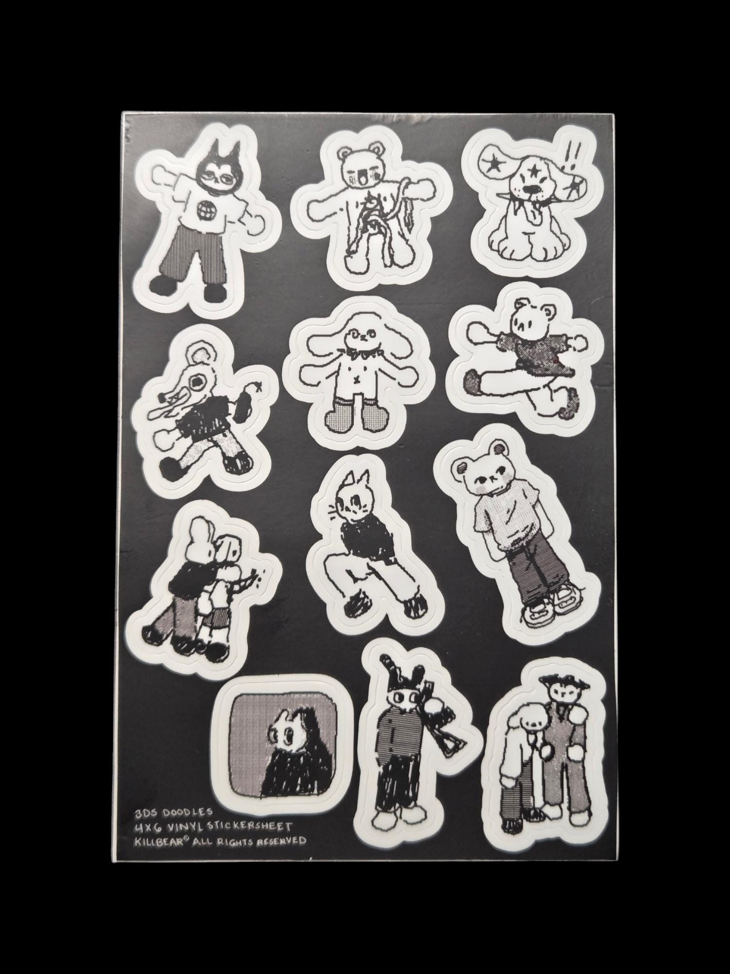 3ds Sticker Sheet - Etsy