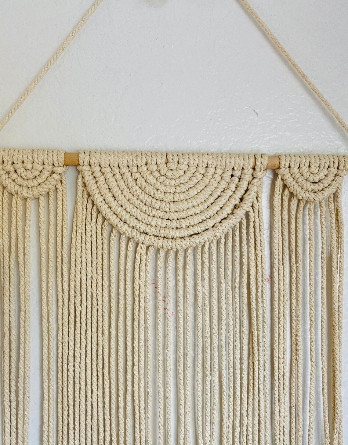 Macrame Wall Hanging Half Circle at Terry Summers blog