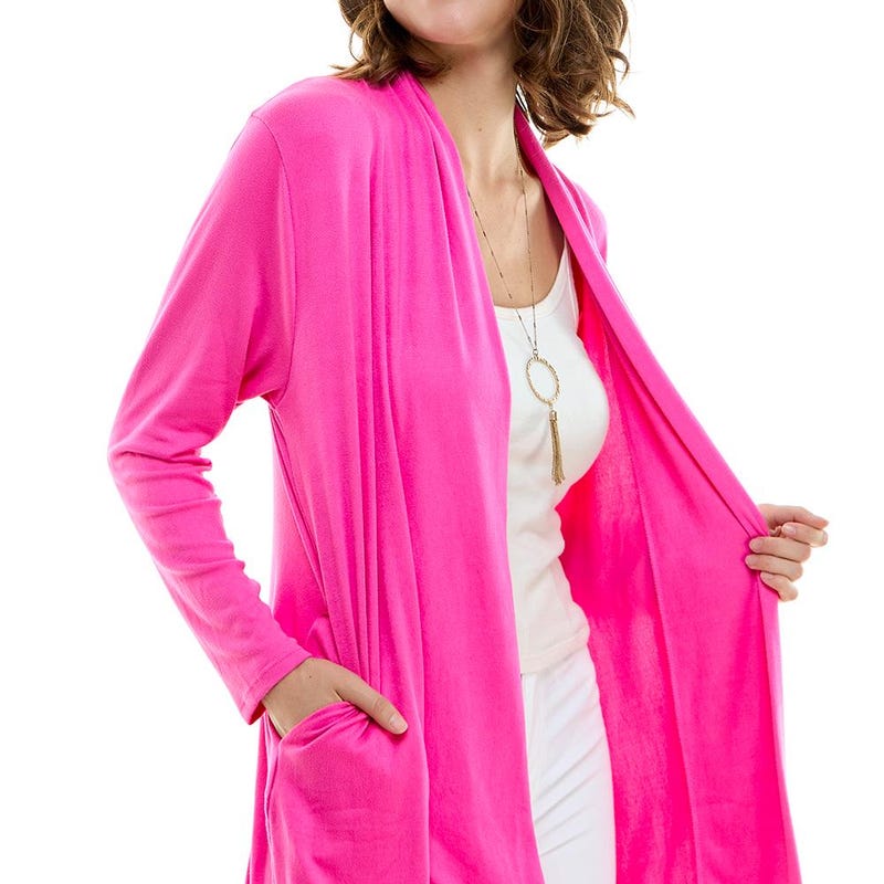 Fuschia Cardigans - Etsy