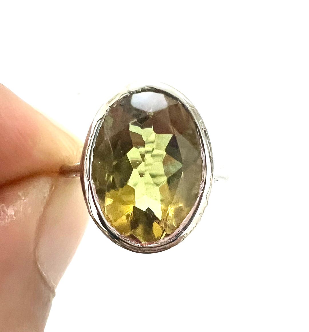 Color Changing Stone Ring, 925 Sterling Silver Engagement Ring - Etsy