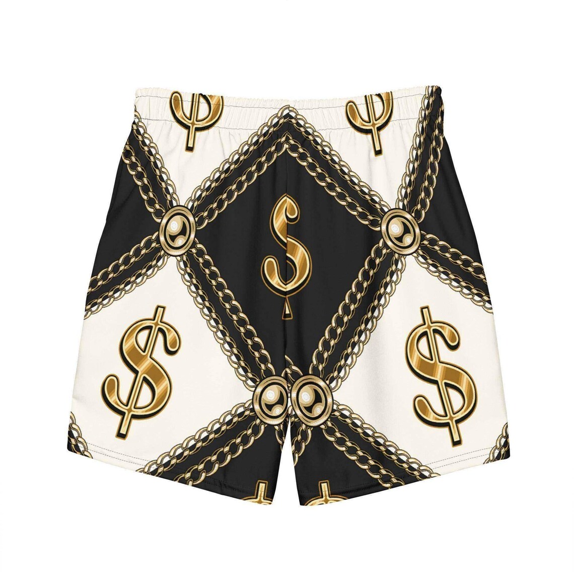 Gold Money Links Swim Trunks - Etsy