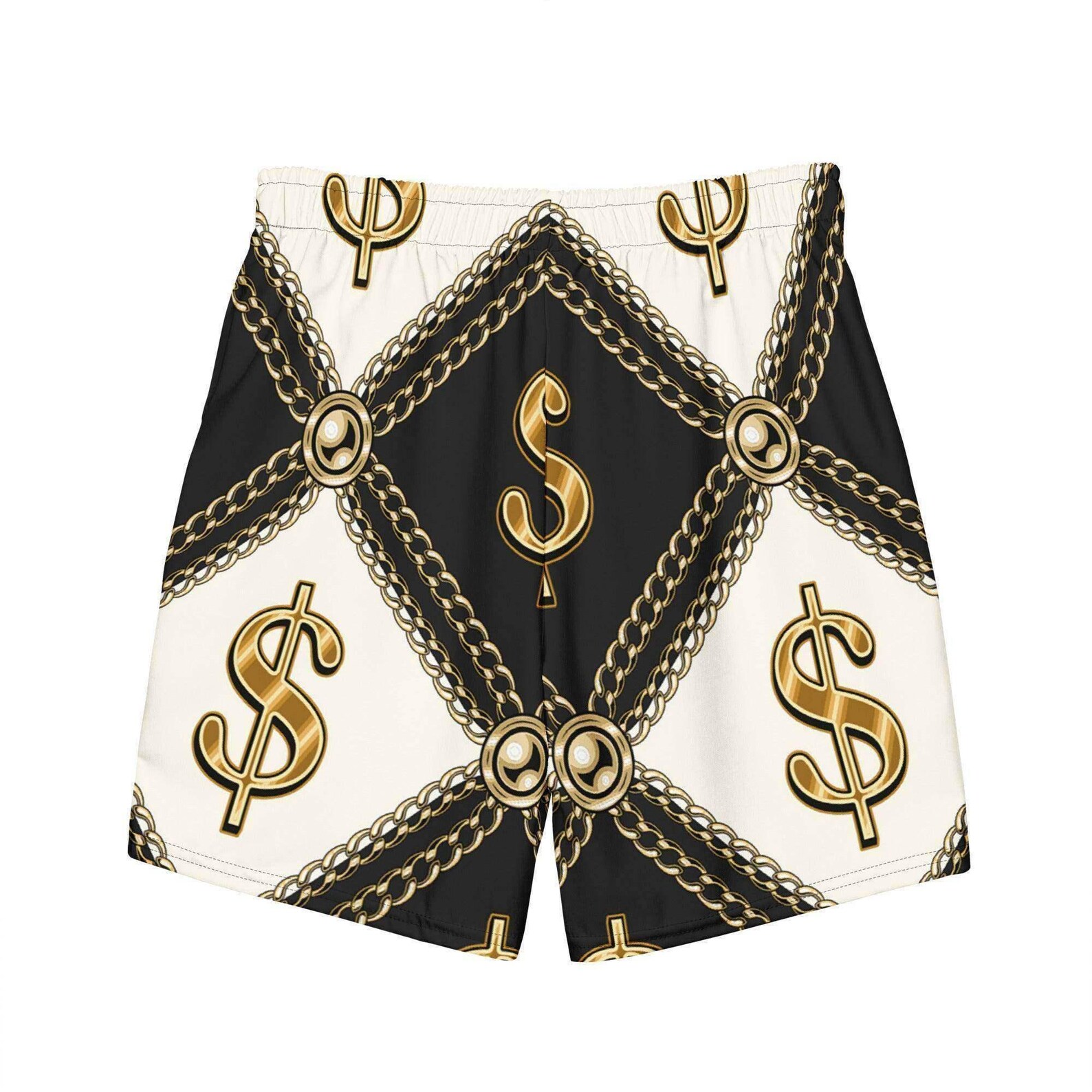 Gold Money Links Swim Trunks - Etsy