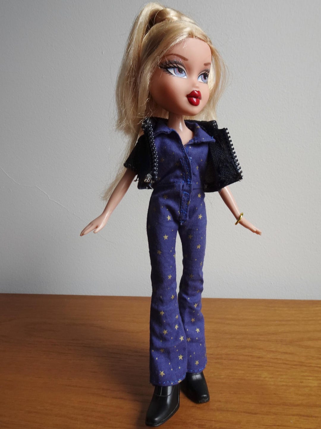 Handmade Bratz Doll Clothing Star Print Jumpsuit Catsuit - Etsy