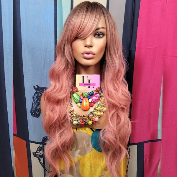 Wig Pink - Etsy