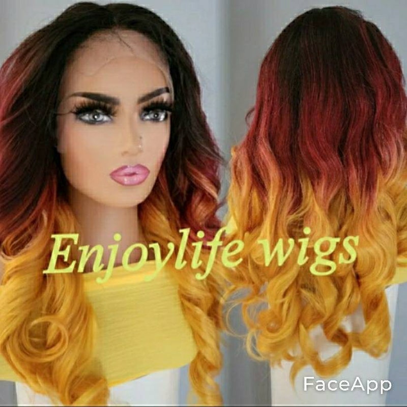 Fire Wig - Etsy