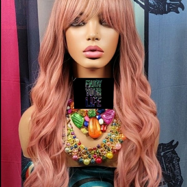 Cotton Candy Wig - Etsy