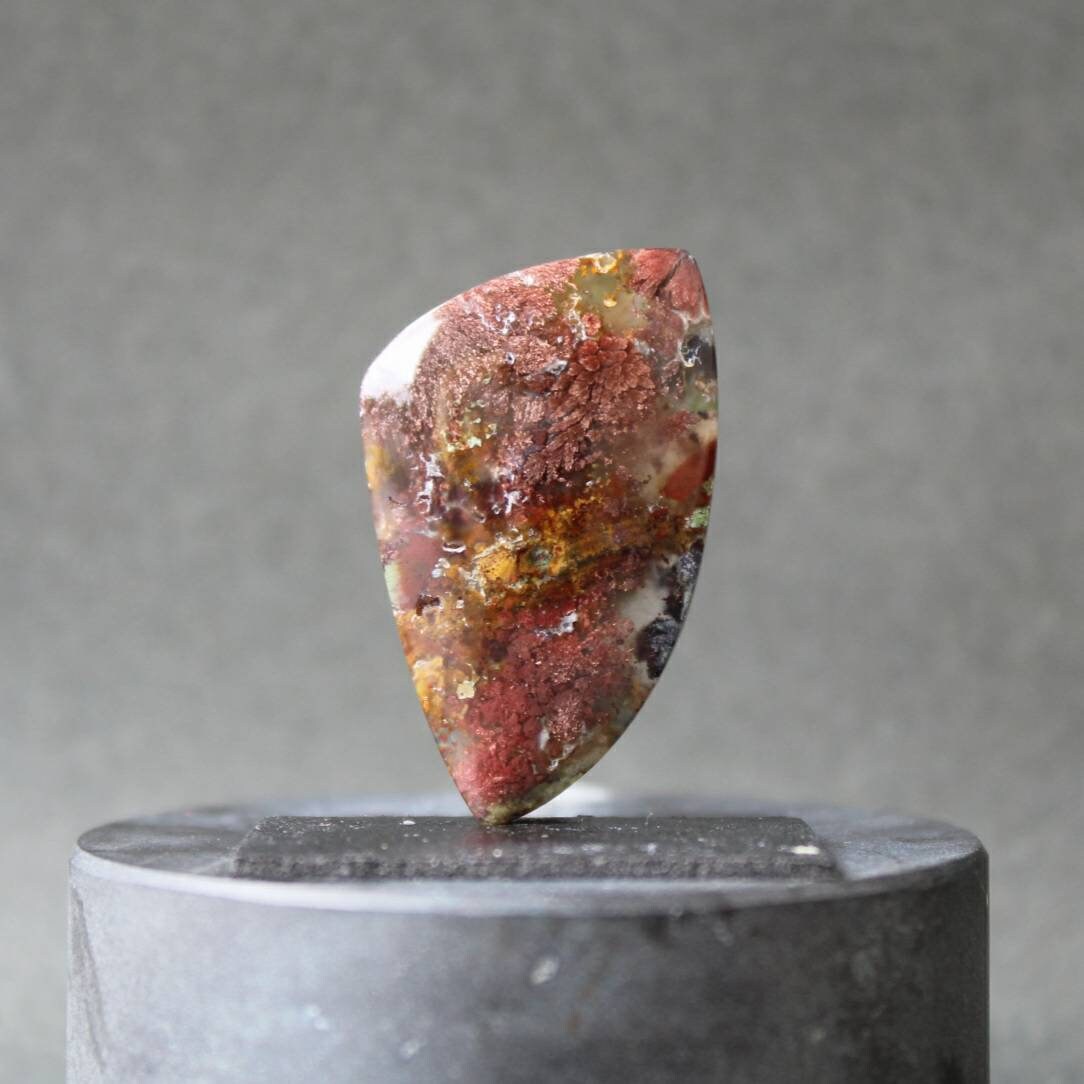 Opalized Wood Agate Copper Cabochon - Etsy