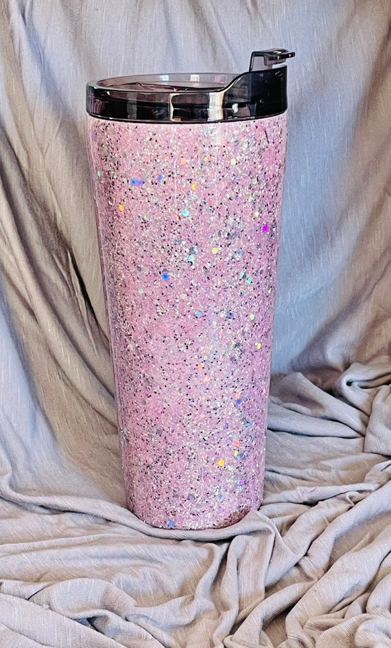Drink & Barware Home & Living Customizable Glitter Tumbler in color Ice ...