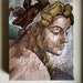 Detailed Reproduction of "the Ignudi of Michelangelo's Sistine Chapel ...