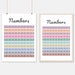 Colorful Number Names 1-100 Poster: Engage Young Minds With This ...