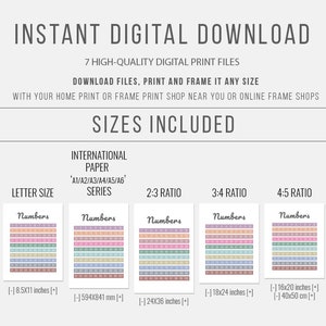 Colorful Number Names 1-100 Poster: Engage Young Minds With This ...