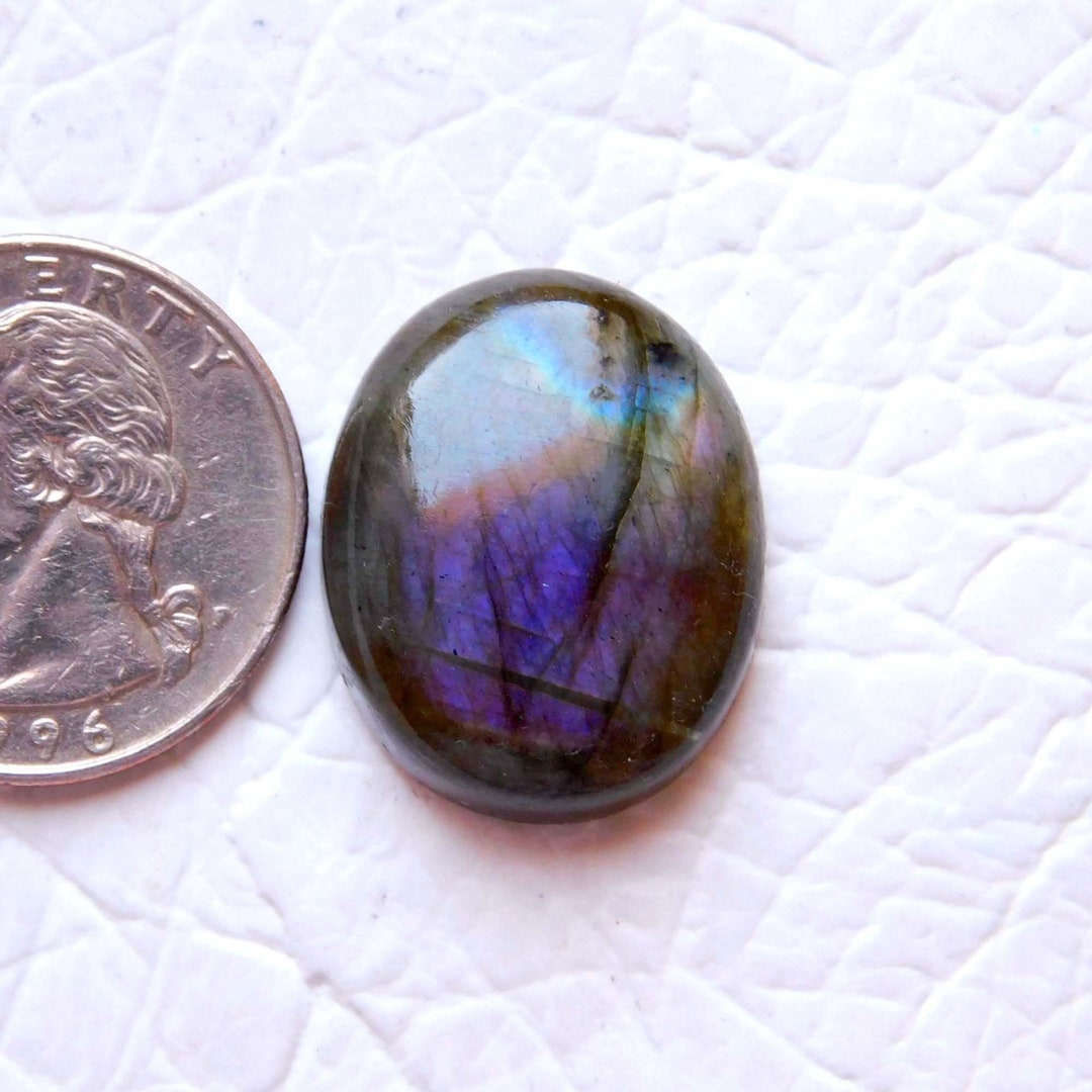 Aaatop Unique Rare Purple Fire Labradorite Cabochon Oval - Etsy