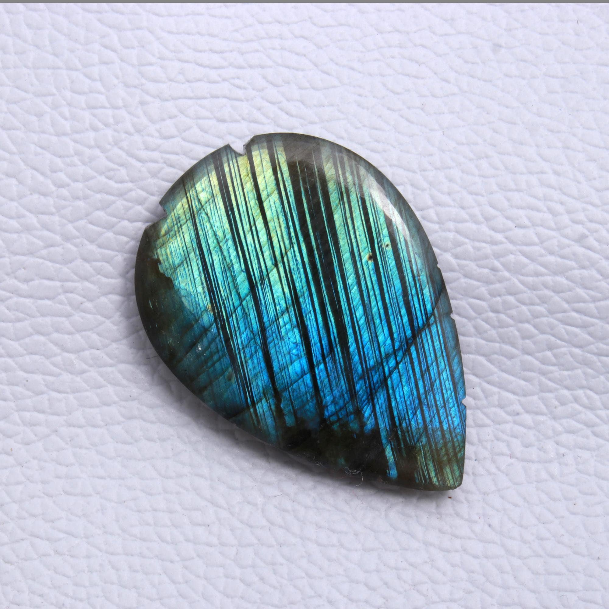 Sympathique sculpture naturelle labradorite cabochon pierre - Etsy France