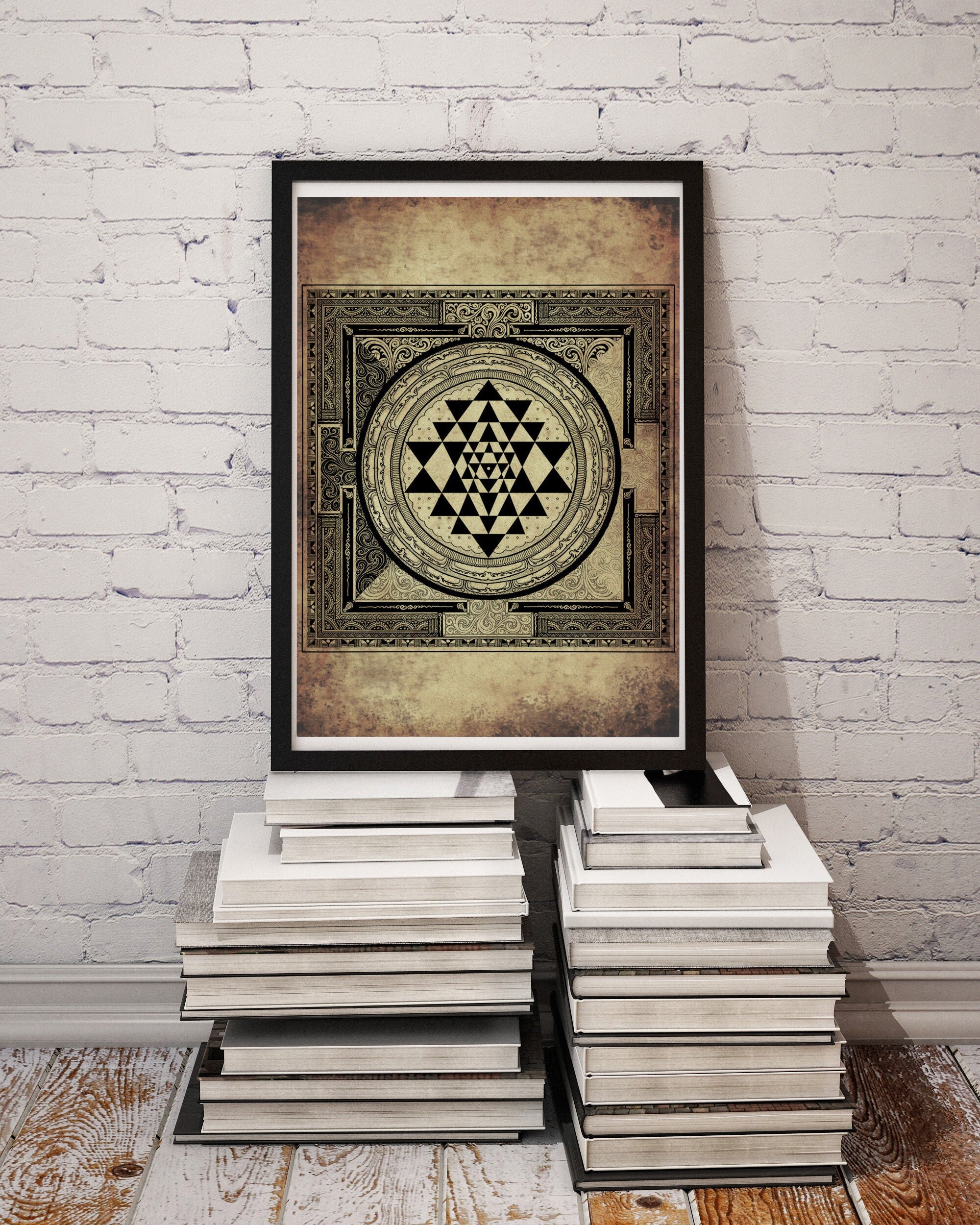 Pagan Wicca Poster Metatrons Cube Print Alchemy Print Prayer Decor ...