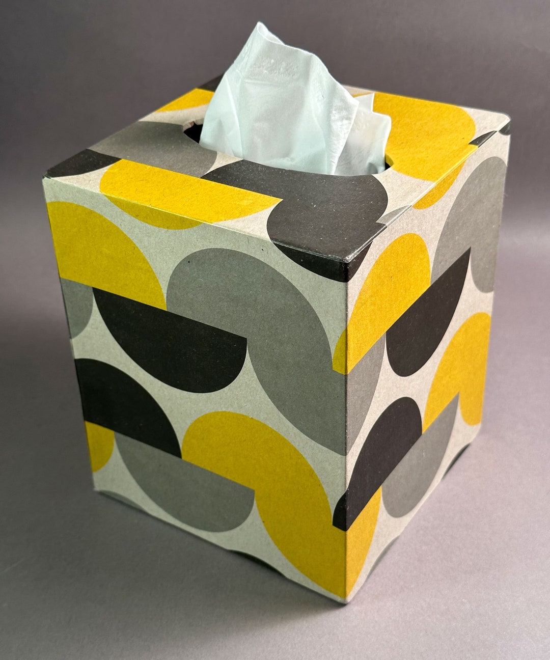 Handmade Tissue Box Cover With Unique Paper. Made to Order - Etsy