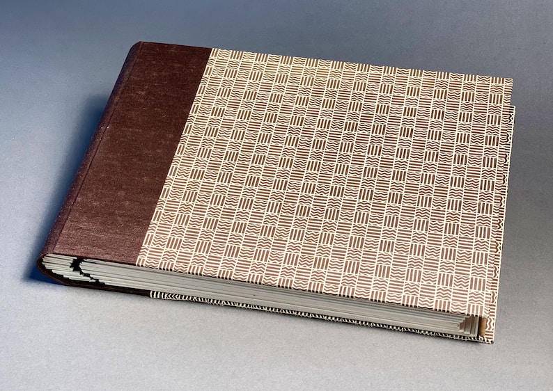 Hand Bound Photo Album With Unique Paper. Made to Order - Etsy