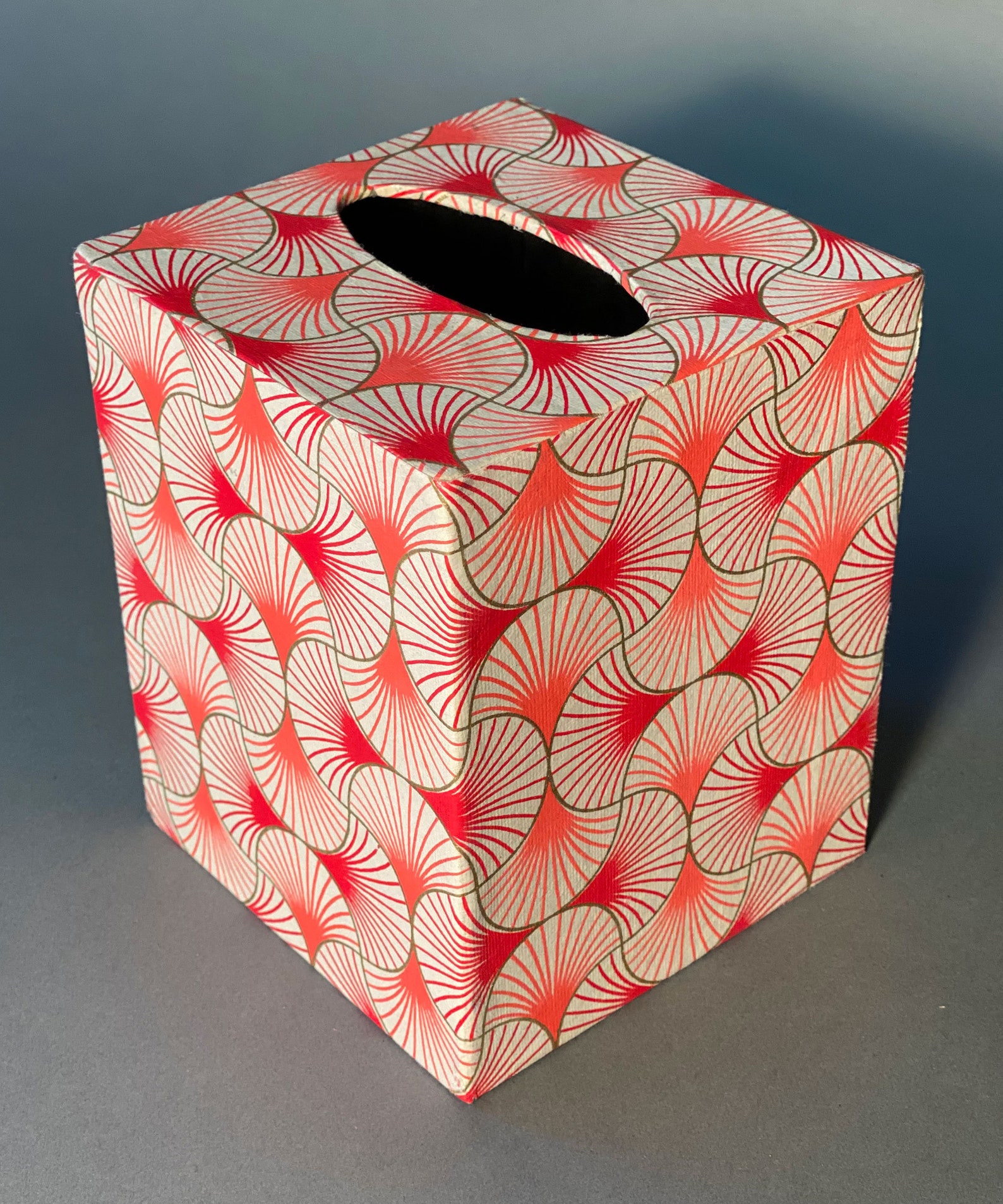 Handmade Tissue Box Cover With Unique Paper. Made to Order - Etsy
