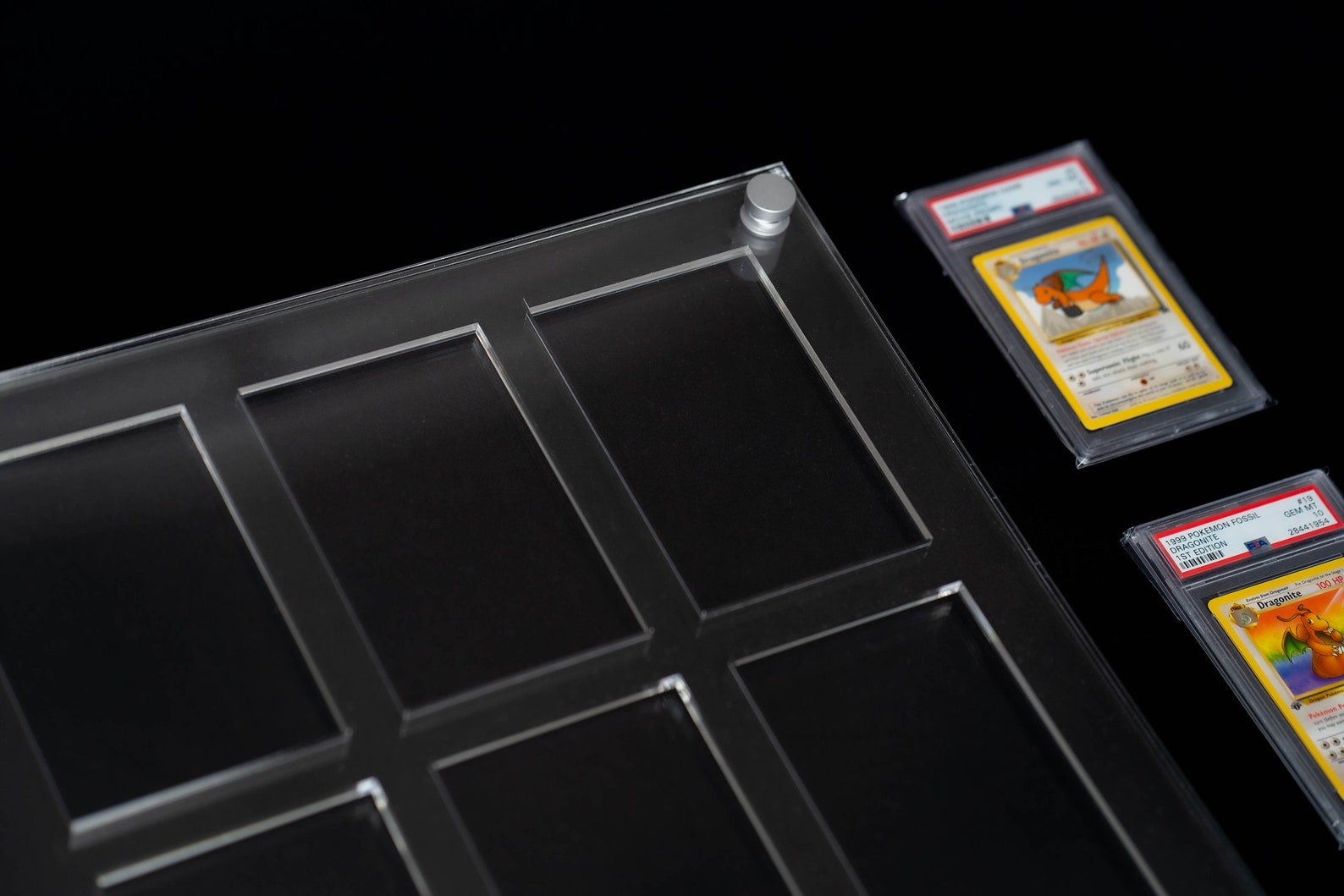 Pokemon card PSA slab display frame 3x3 | Etsy