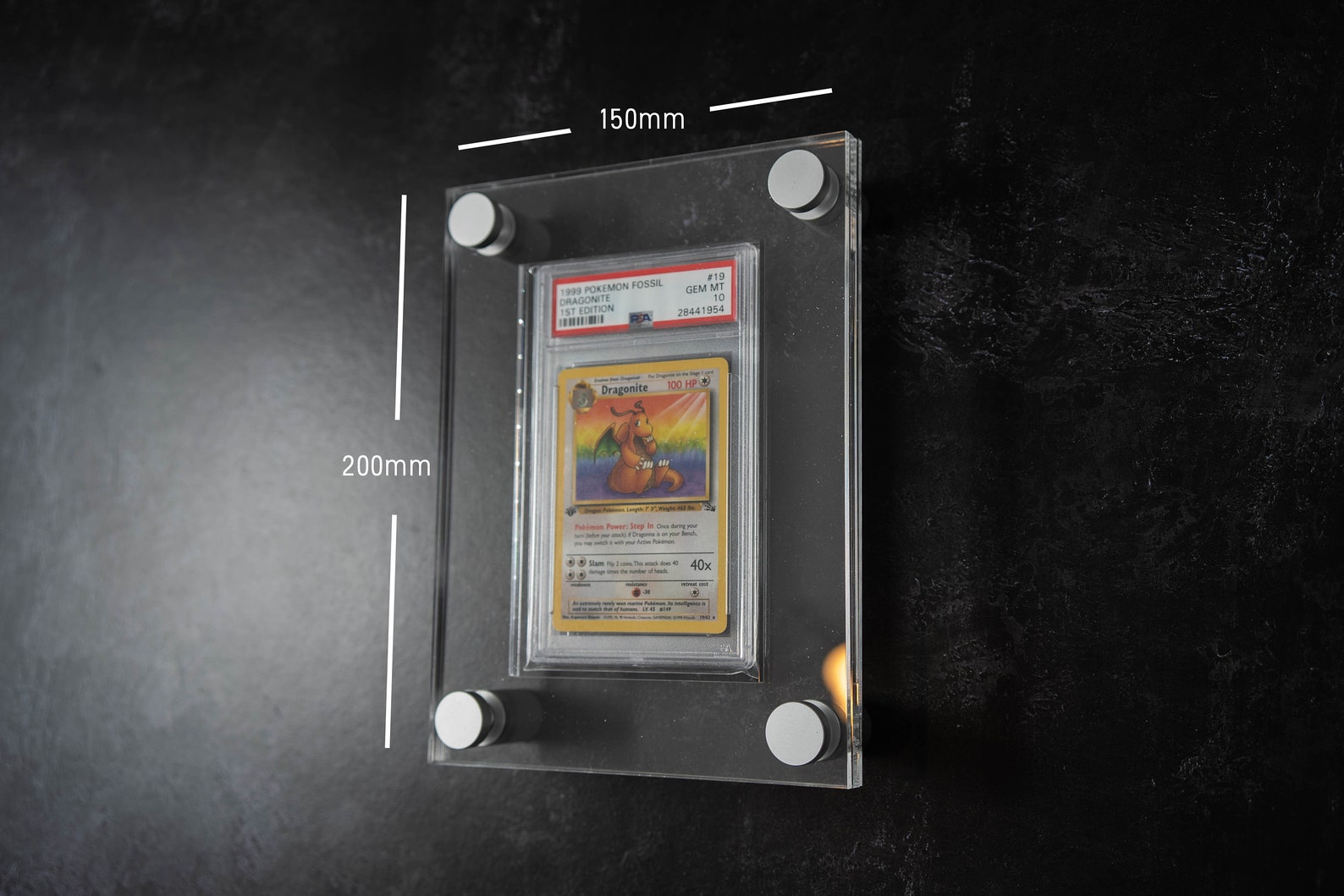 Pokemon Card Display 1 PSA Slab Frame - Etsy