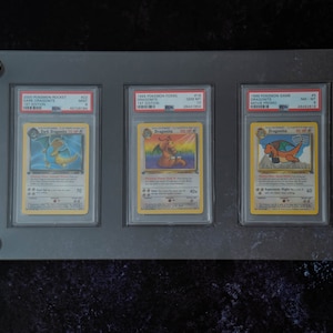 Pokemon Card PSA Slab Display Frame 3x1 - Etsy Australia