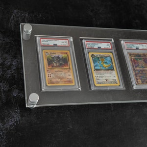 Pokemon Card PSA Slab Display Frame - 5x1 - Etsy UK