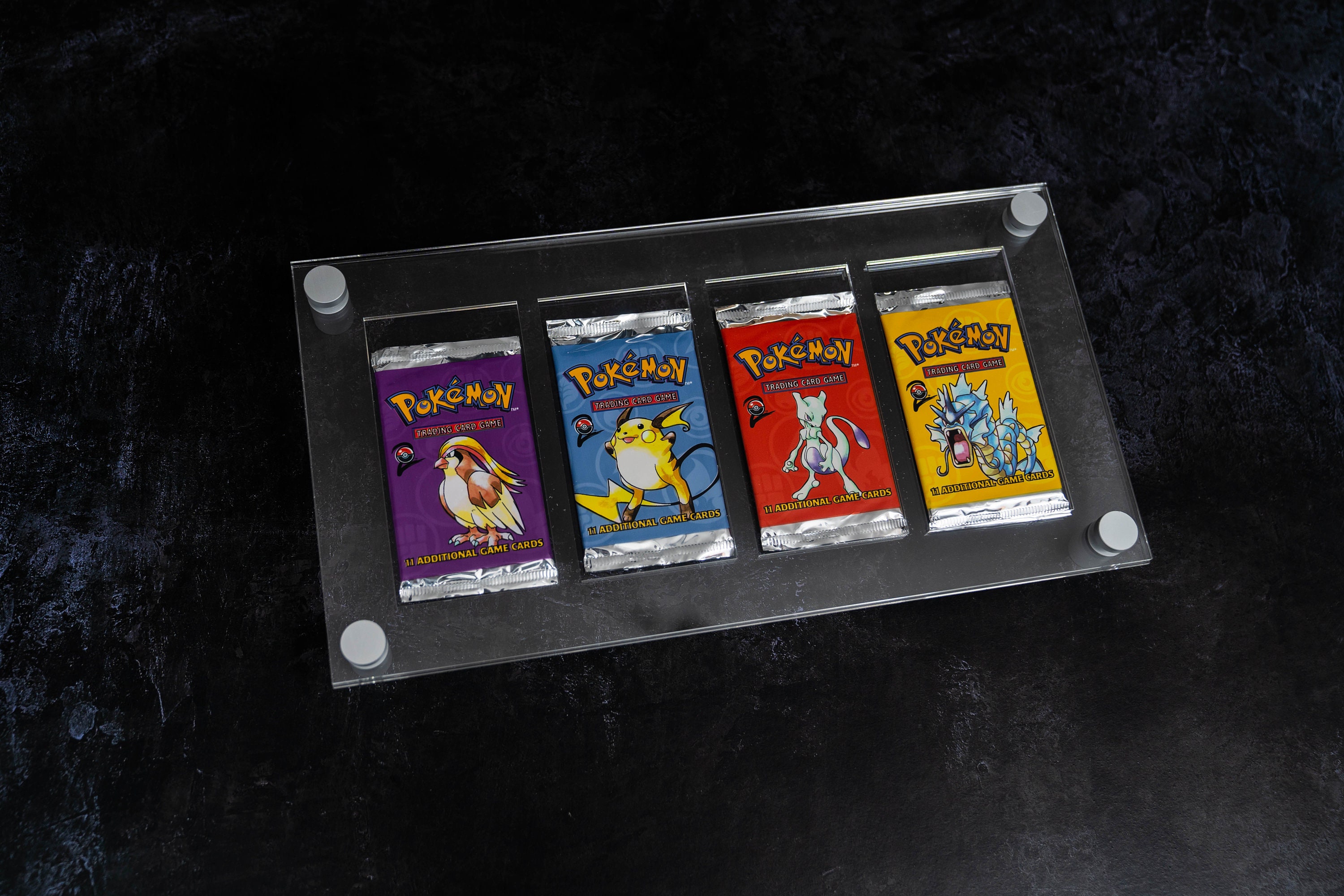 Pokemon Card Booster Pack Display Frame - 4x1 - Etsy