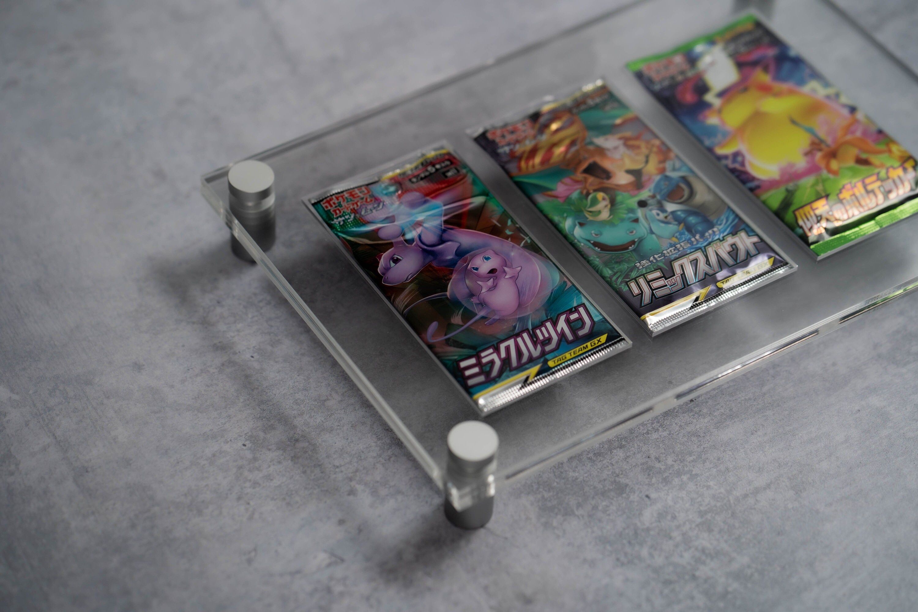 Pokemon Card Booster Pack Display Frame - 3x1 - Etsy