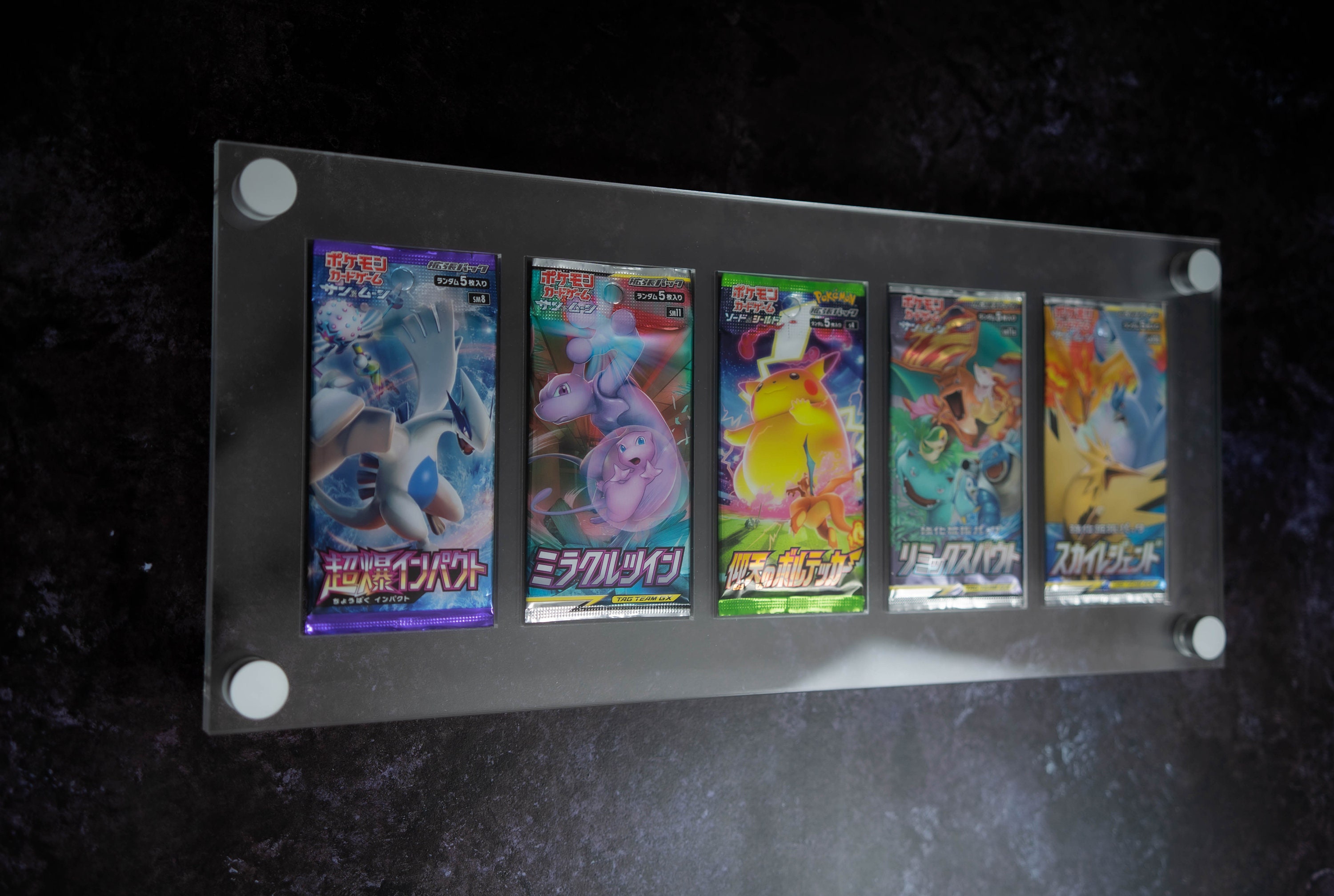 Pokemon Karte Booster Pack Display-Rahmen 5 x 1 - Etsy.de
