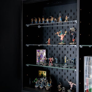 Extra IKEA UPPSPEL Shelf - Clear Acrylic Additional Shelf - Ideal for ...