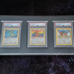 Pokemon Card PSA Slab Display Frame 3x1 - Etsy Australia