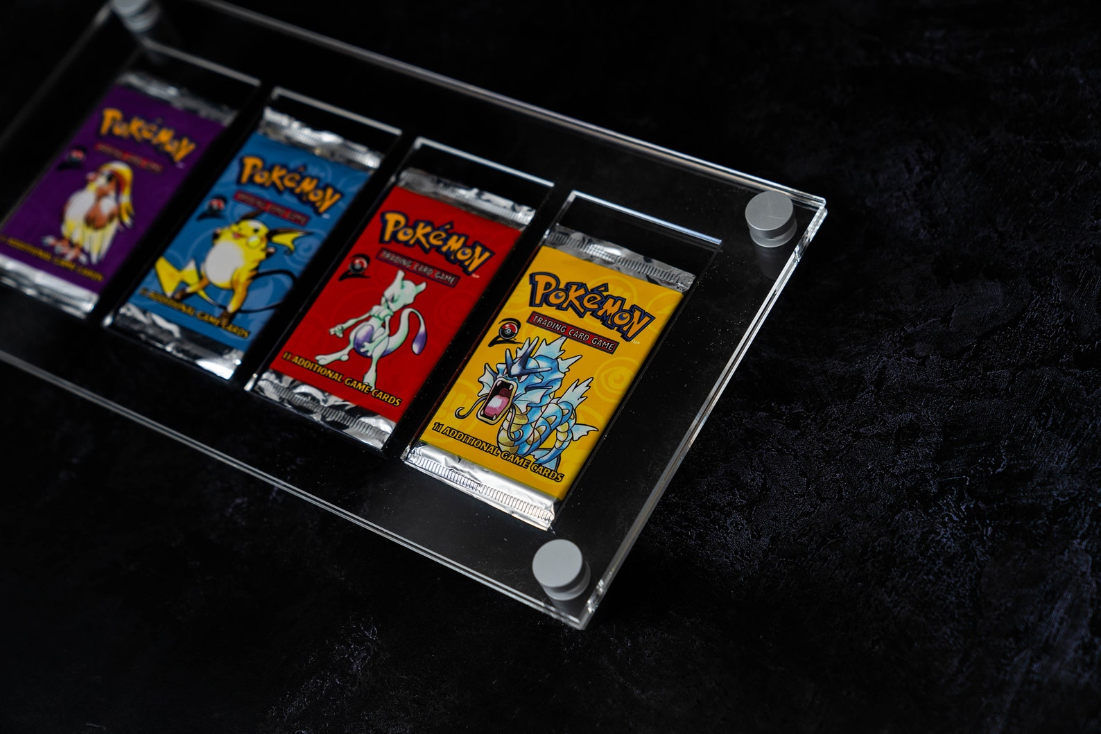 Pokemon Card Booster Pack Display Frame - 4x1 - Etsy