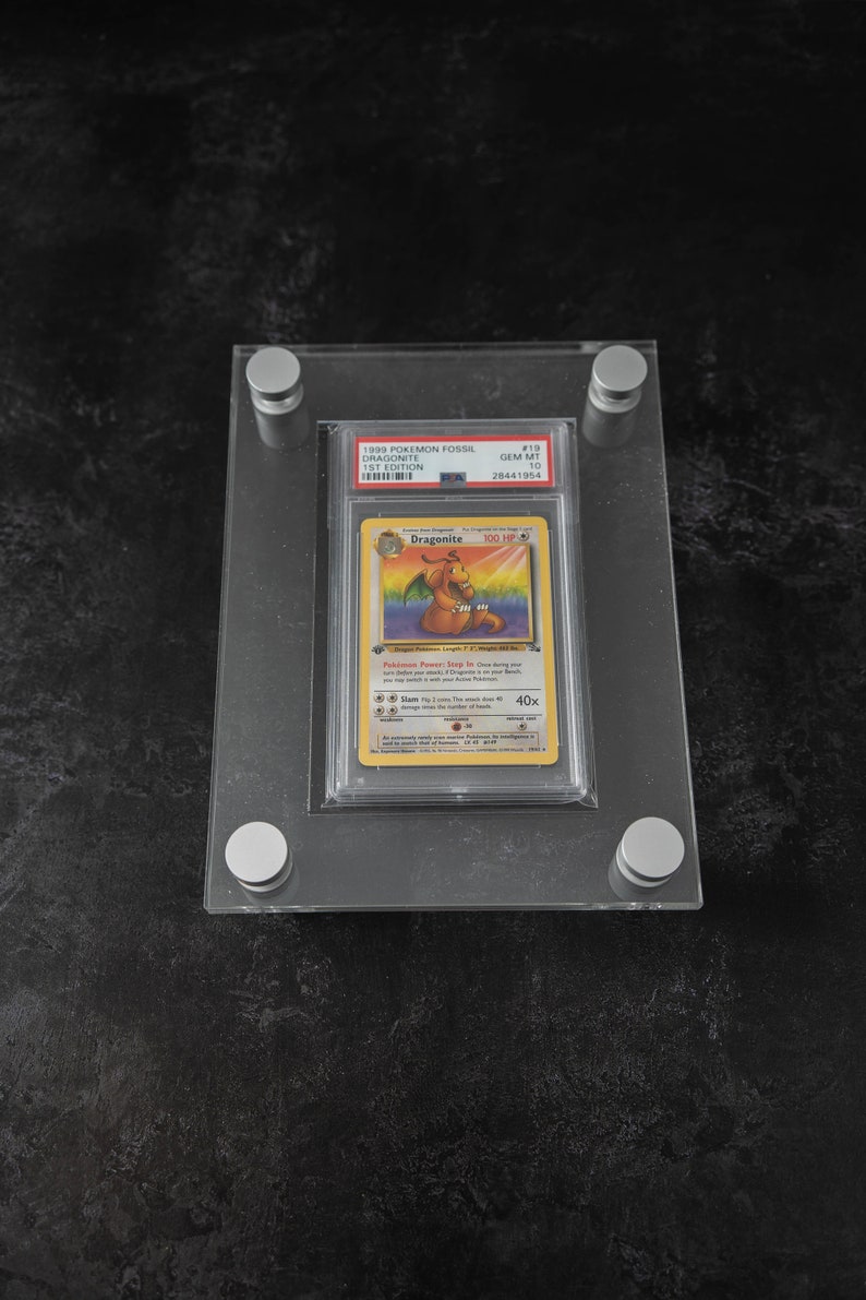 Pokemon Card Display 1 PSA Slab Frame - Etsy