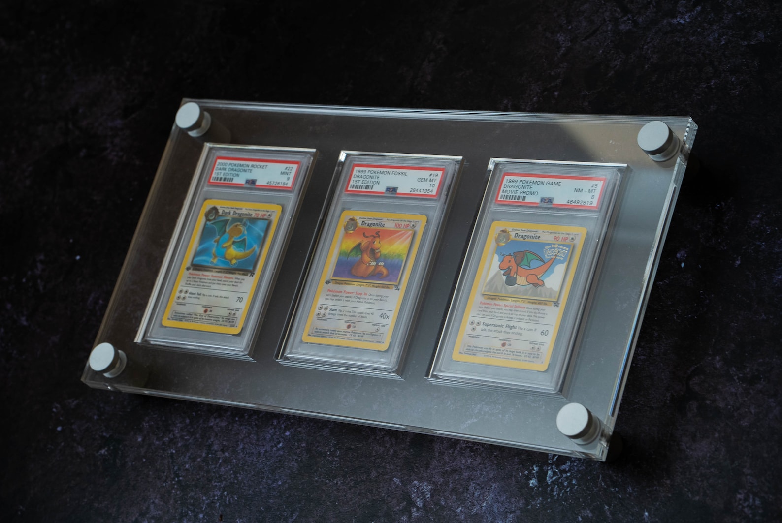 Pokemon Card PSA Slab Display Frame - 3x1 - Etsy Australia