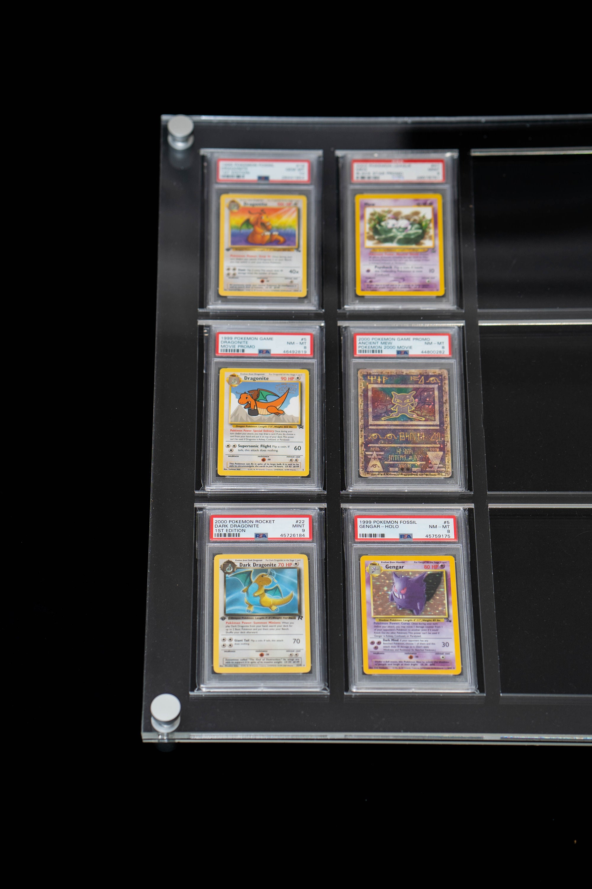 Pokemon card PSA slab display frame - 3x3 - craibas.al.gov.br