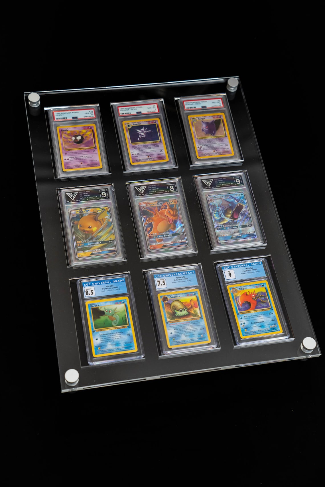 Pokemon Card PSA Slab Display Frame - 3x3 - Etsy