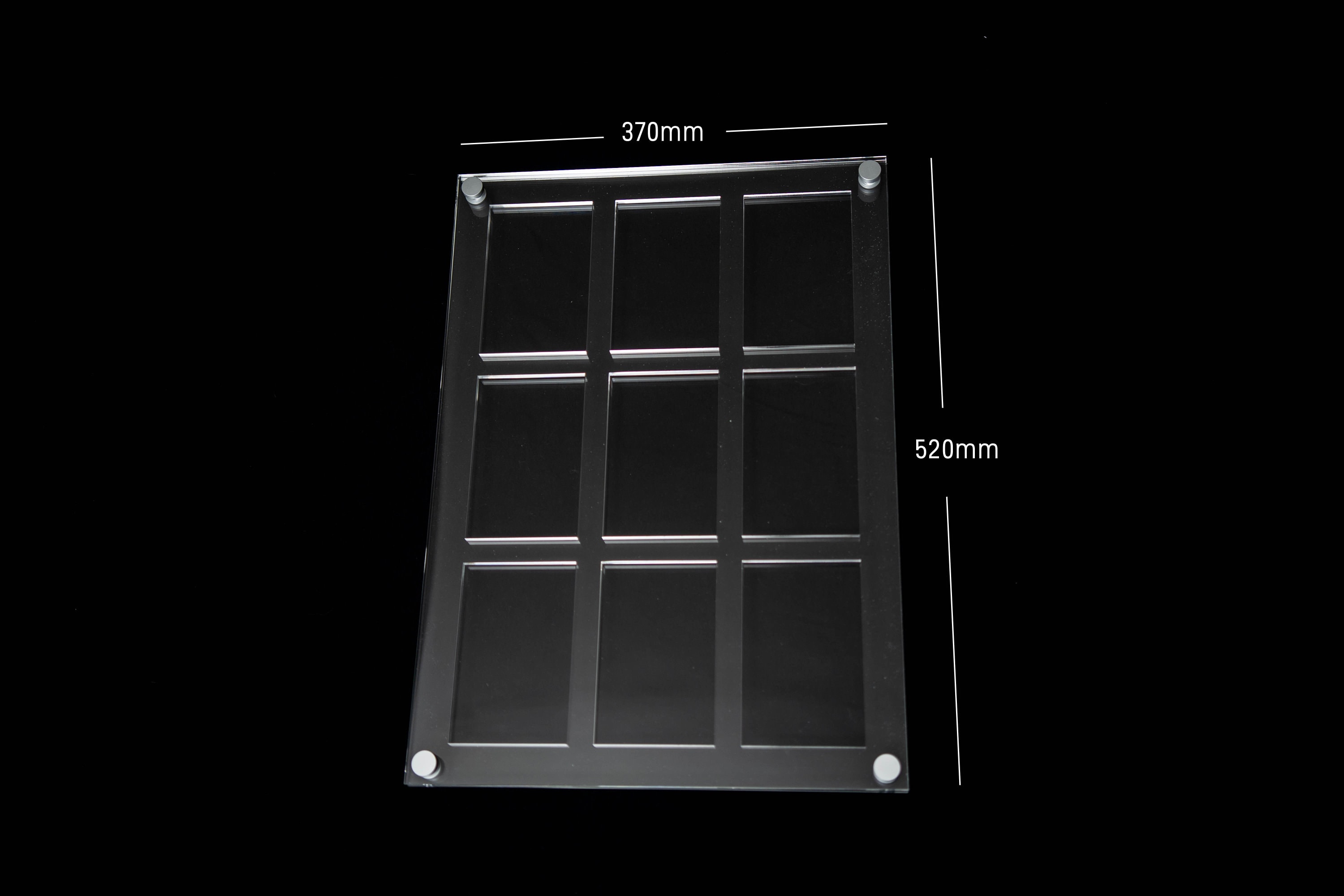 Pokemon card BGS slab display frame - 3x1 - www.prabhuecobags.com