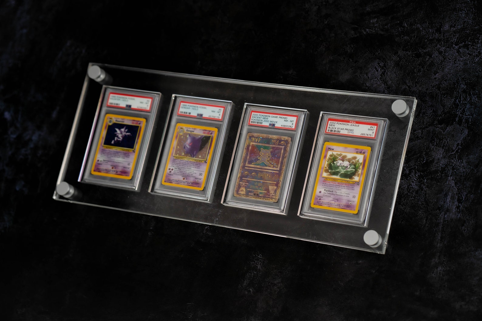Pokemon Card PSA Slab Display Frame - 4x1 - Etsy UK