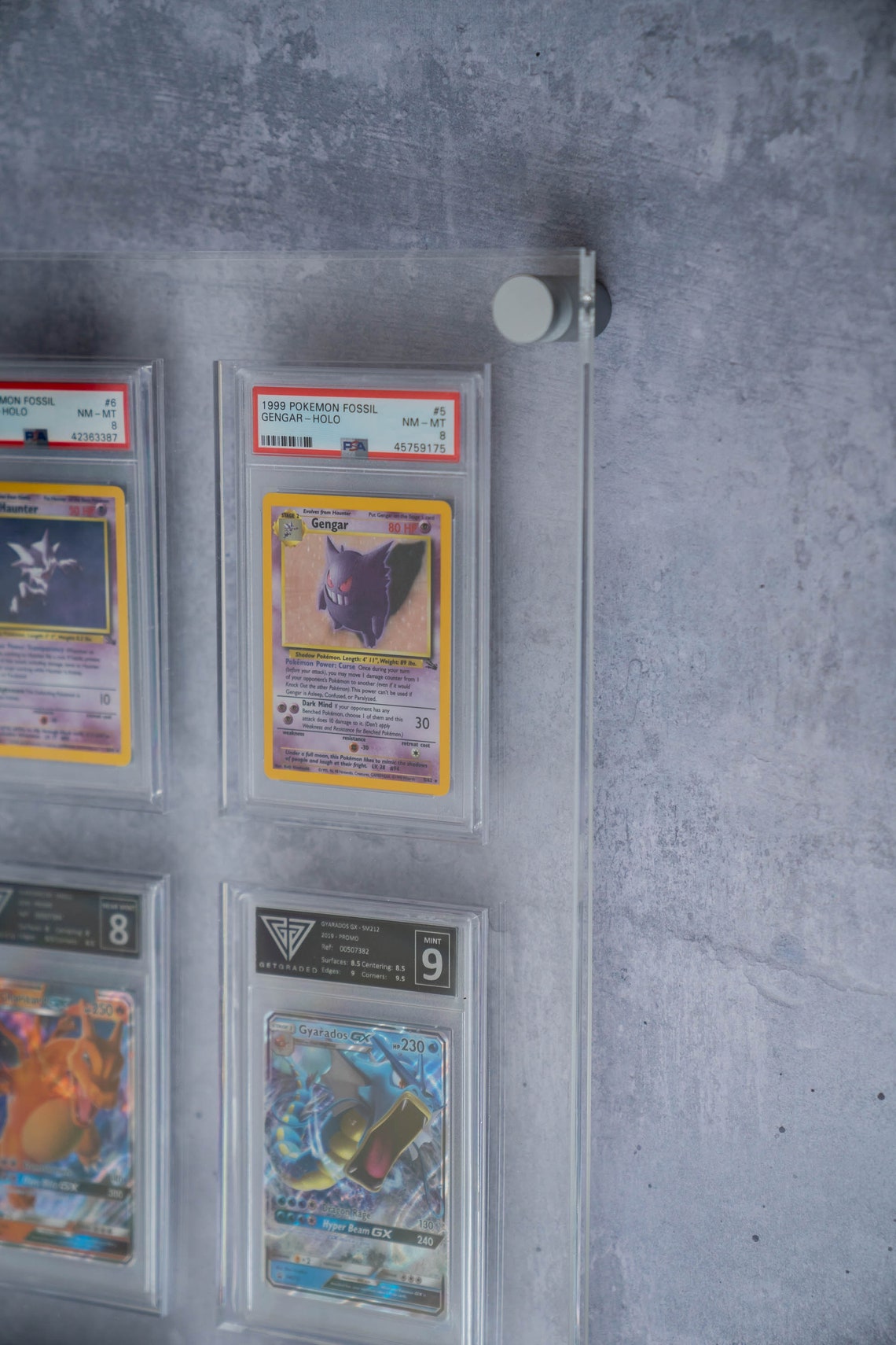 Pokemon Card PSA Slab Display Frame 3x3 | Etsy