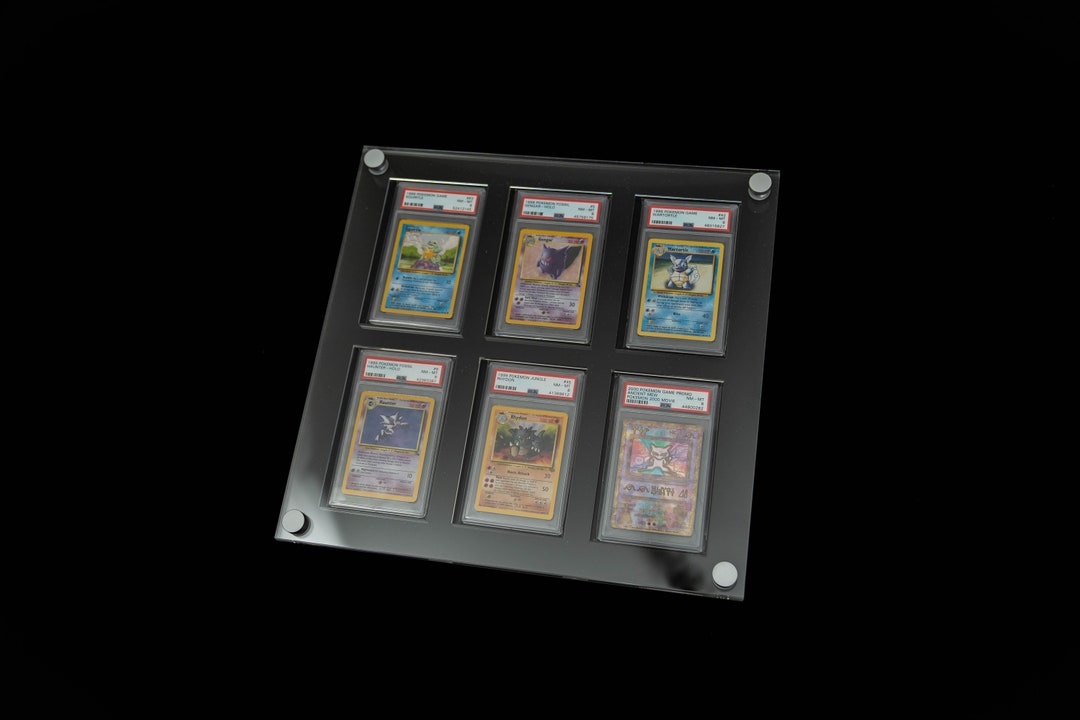 Pokemon Card PSA Slab Display Frame - 3x2 - Etsy