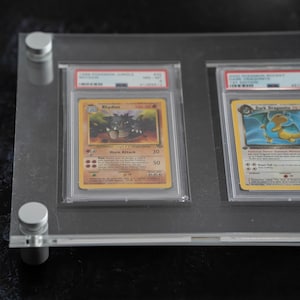Pokemon Card PSA Slab Display Frame 5x1 - Etsy UK